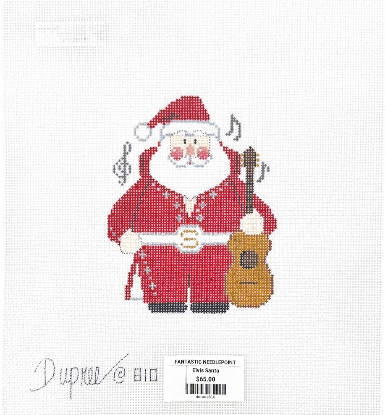 Elvis Santa – Fantastic Needlepoint