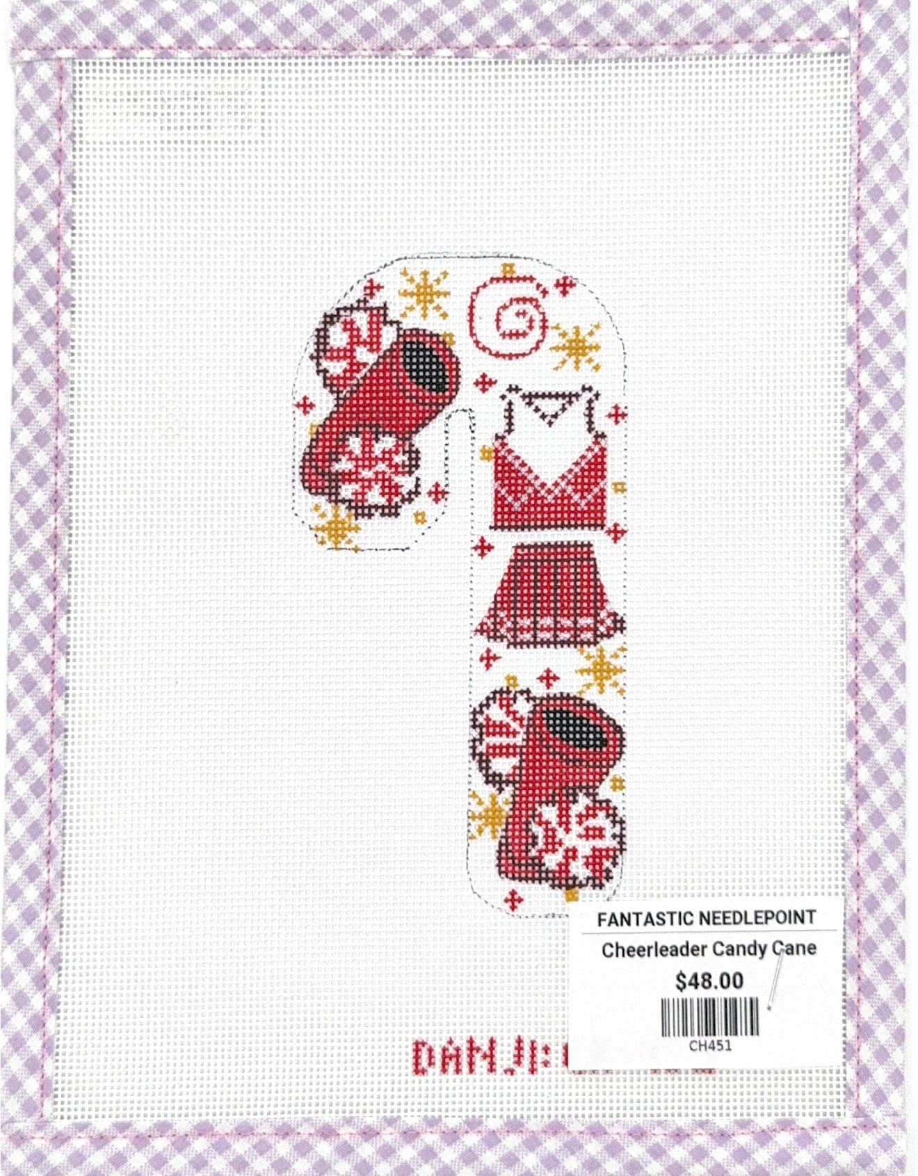 Cheer Candy Cane – Fantastic Needlepoint
