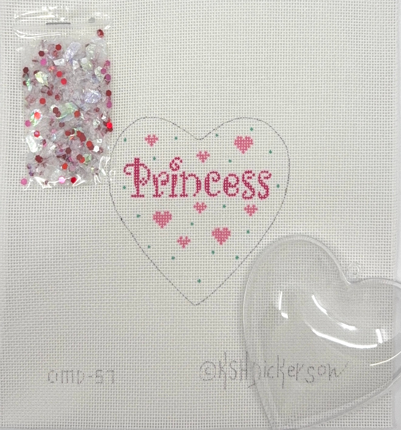 Princess Snow globe – Fantastic Needlepoint
