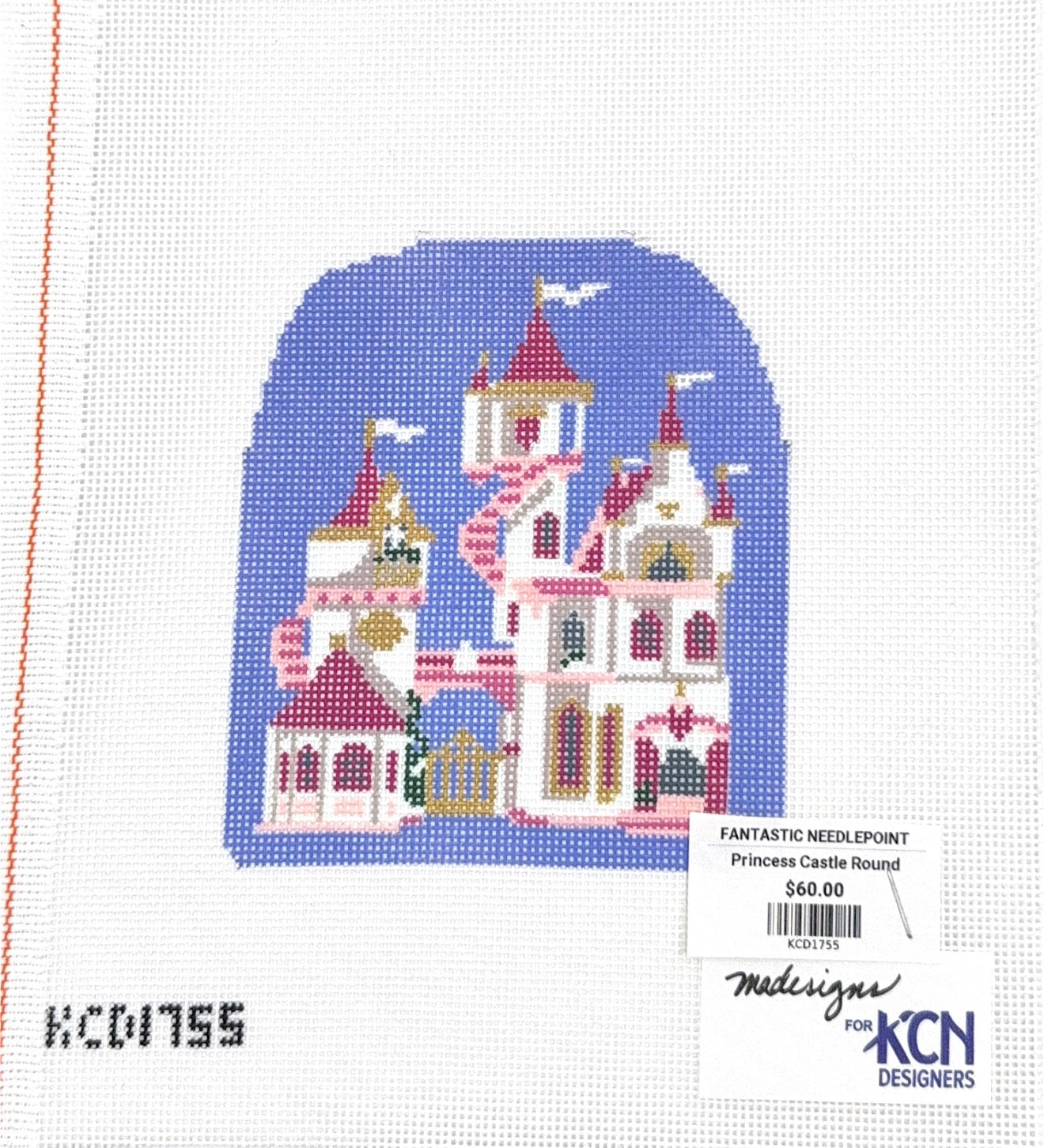 Princess Castle Round – Fantastic Needlepoint